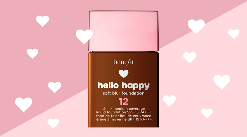 Benefit's new Hello Happy foundation offers the brand's darkest shade ...